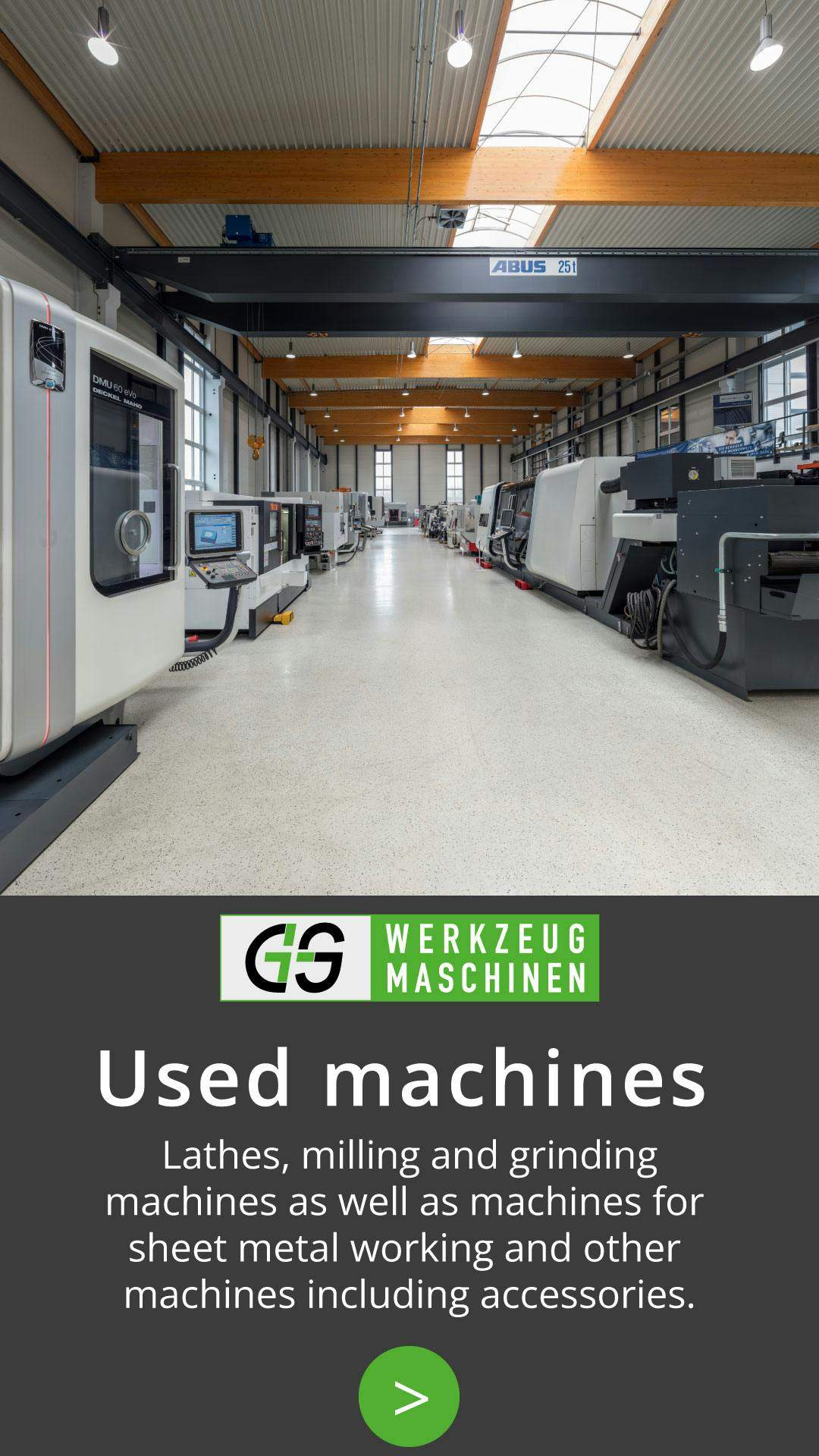 G+S Machine Tools - New & used machine tools